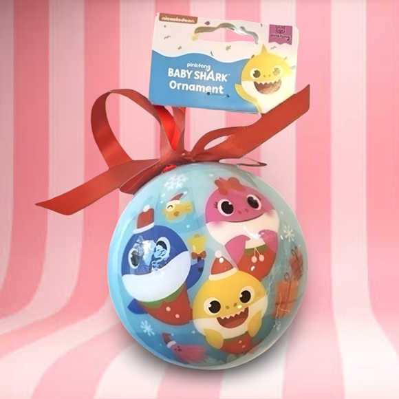 Pinkfong | Other | Baby Shark Pinkfong Round Ornamental Decor ...